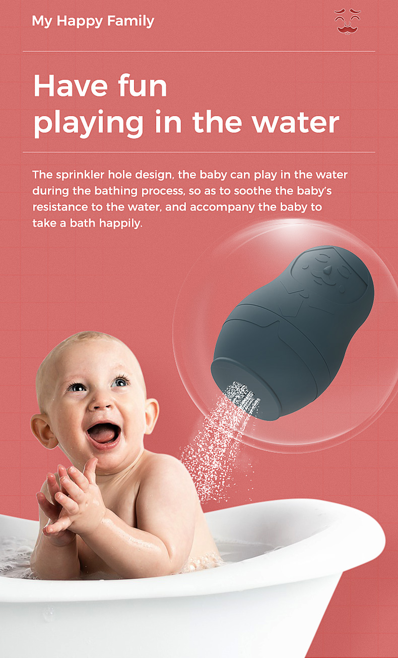 Free BPA Cute 100% Food Grade Silicone Russian Doll Stacking Toys ...